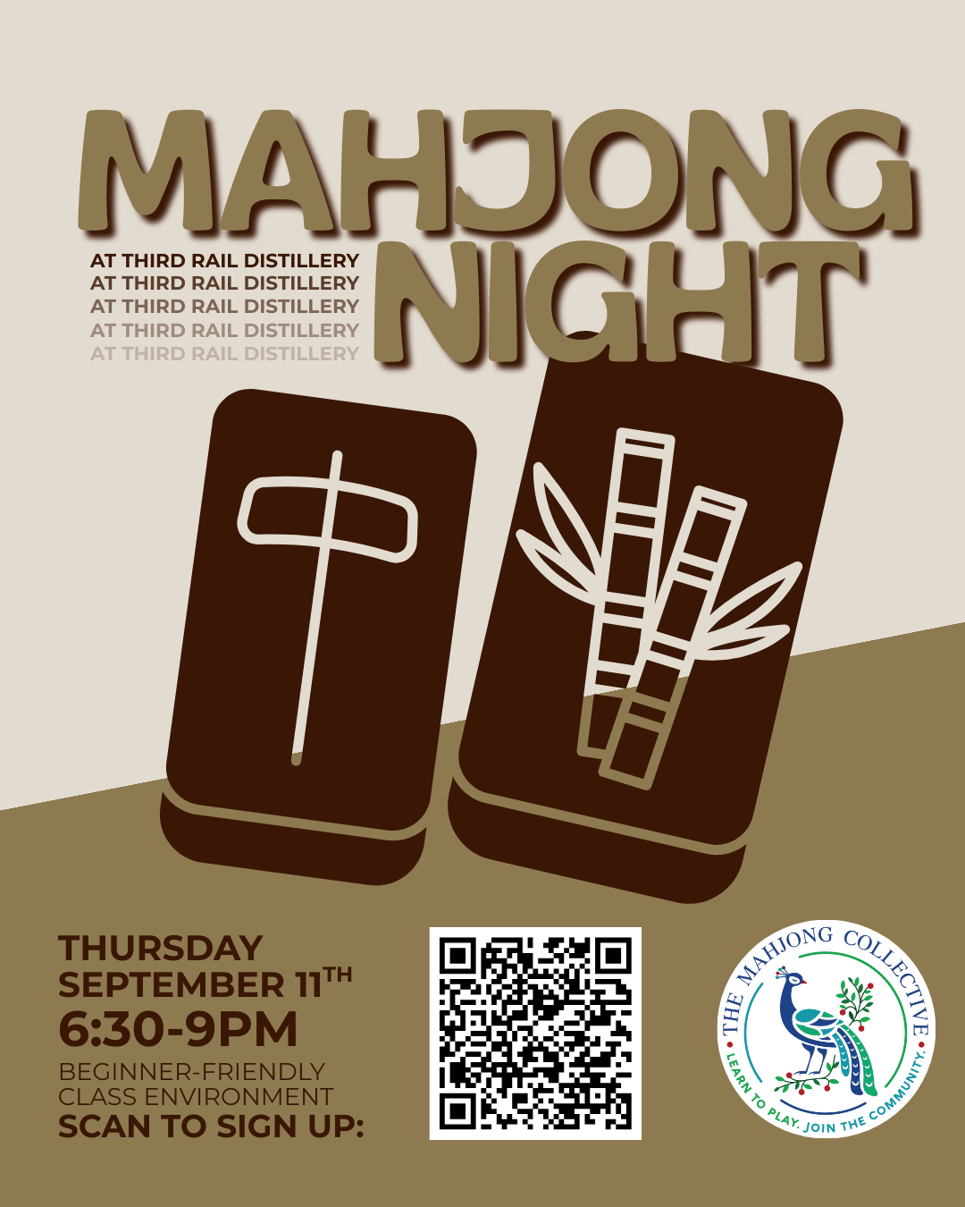 Mahjong 101 - Third Rail Distillery